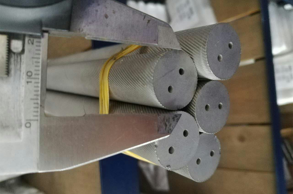 two helix hole tungsten carbide rod - CF Tungsten